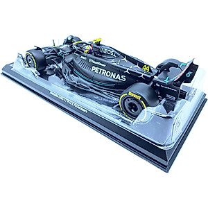 HTLNUZD 2023 New 1/24 F1Mercedes AMGW14#44 for Lewis Hamilton 1:24 Formula One F1W14#44 Alloy Racing Die Cast Car Static Adult Collection Model