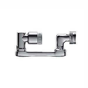 Faucet Extender for Bathroom Sink Universal,1080 Faucet Extender Brass,Universal Splash Filter Faucet 1080 Rotating,2 Water Outlet Modes,for Sink