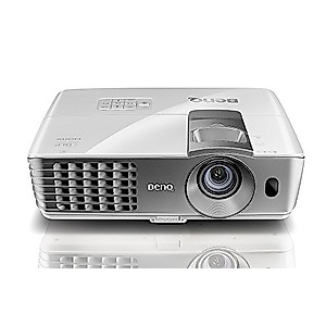 BenQ DLP HD 1080p Projector (W1070) - 3D Home Theater Projector with Lens Shift Technology and RGBRGB Color Wheel