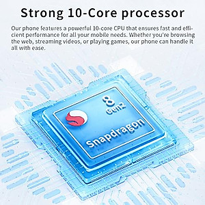 S30 Ultra New Cellphones Android Smartphone 6800mAh 8GB RAM 256GB ROM 7.0 Inch Face Unlock Cell Phone 50MP 108MP 5G/4G Global Version Mobile Phones,Black-256GB