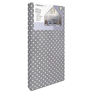 Milliard Hypoallergenic Baby Crib Mattress or Toddler Bed Mattress with Waterproof Cover - 27.5 inches x 52 inches x 4.75 inches