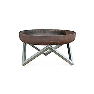 Curonian Memel Solid Steel Medium Fire Pit