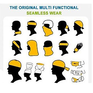 Hitaocity Skull Face Multi Use Face Mask Scarf Head Wrap