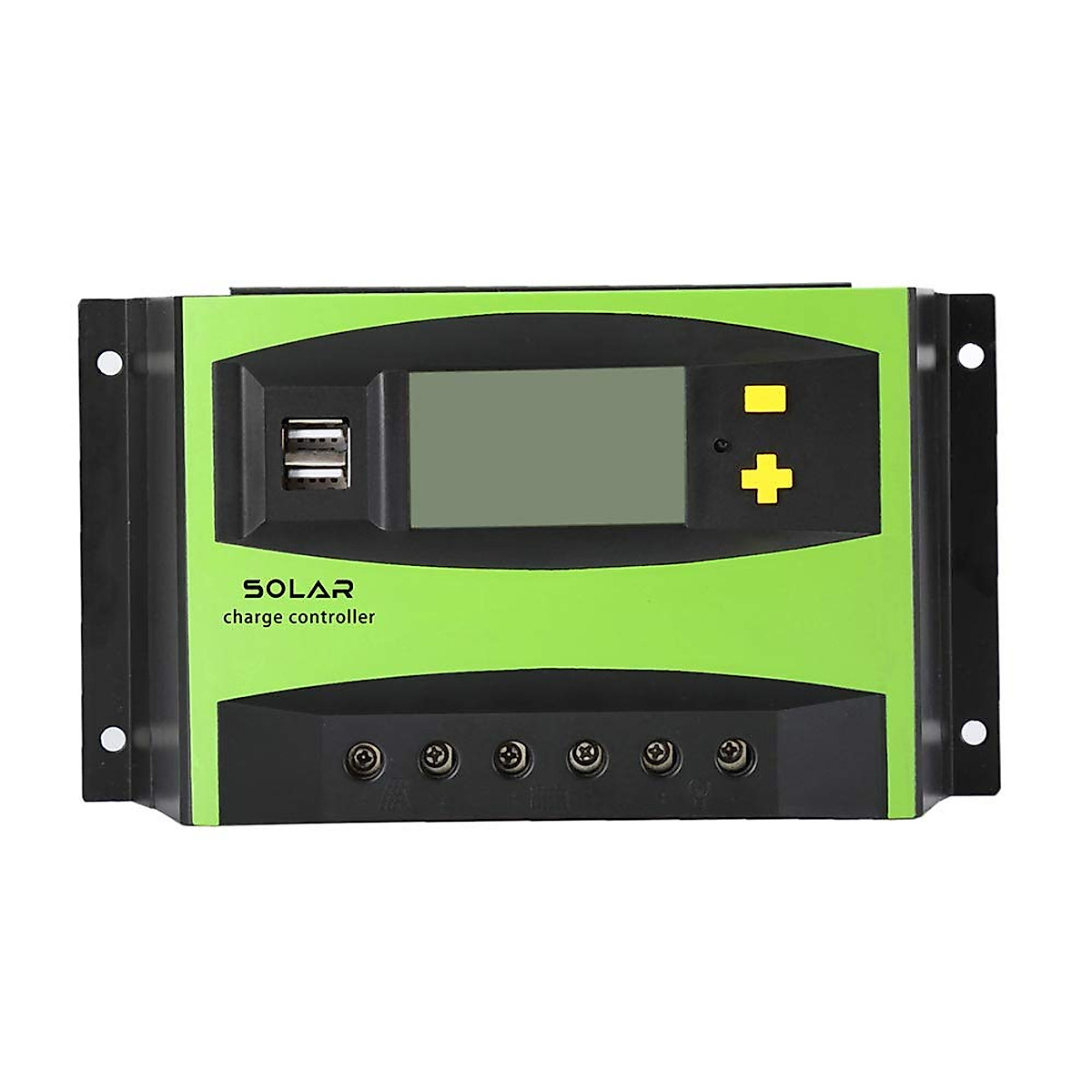 1000 Watts Solar Panel Wind Turbine Hybrid Kit: 6 pcs 100W Solar Panel +400W Wind Turbine Generator for Home House 12V 24V Battery