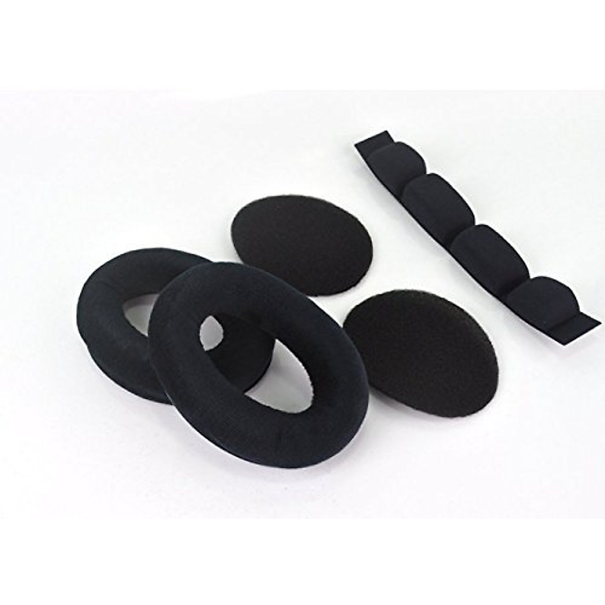 General Headphone Foam Earpads Ear Cushion Pads Ear Cups with Headband Fit for Sennheiser Headphones HD525 HD535 HD545 HD565 HD580 HD600 HD650