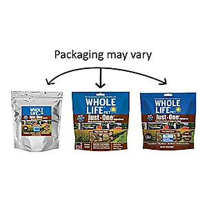 Whole Life Pet Just One Freeze Dried Beef Liver Dog Treats, Single Ingredient Dog Food Topper, Human-Grade Liver Treats, Healthy Training Treats - High Protein, Made in USA - 1.13 Pound (Pack of 1)