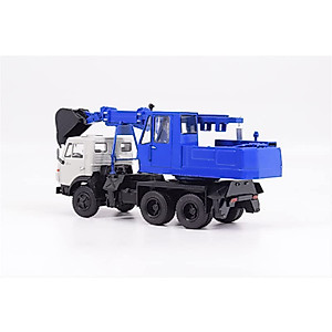 for MODIMIO Russia for Kamaz EO-3532(5511) Excavator 1/43 ABS Truck Pre-Built Model