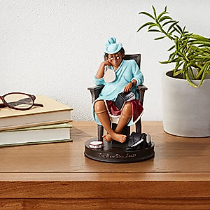 African American Expressions - One More Day, Lord Figurine (5.25" x 5.25" x 7.5") F1MD-01