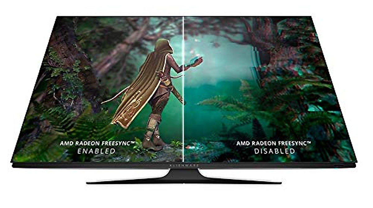 Alienware 55 OLED Gaming Monitor: AW5520QF, World’s First 55" OLED ...