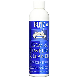 Blitz Gem & Jewelry Cleaner Concentrate (8 Oz) (1-Pack), 1 Pack, 8 Fl Oz