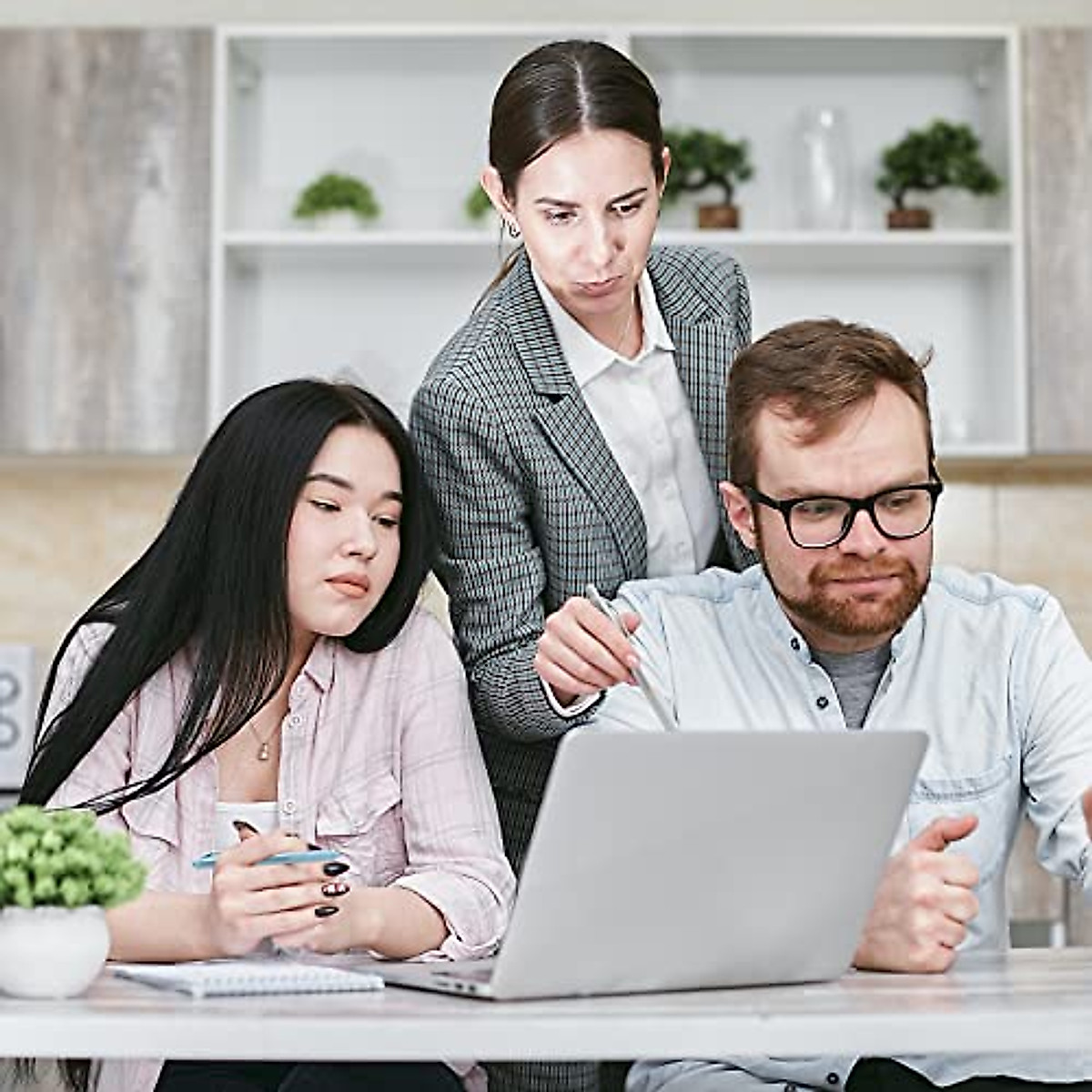 WY WENYUAN 12Pcs Cute Pens, Fine Point Smooth Writing Pens, Pastel Ballpoint Pens Bulk, Colorful Best Gift Pens, Black Ink 1.0 mm Journaling Pen, Pens Office Supplies for Women & Men, Note Taking