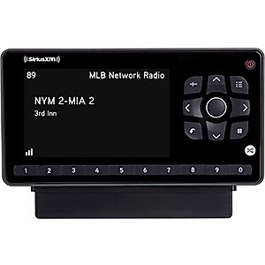 SiriusXM Onyx EZR Satellite Radio with Vehicle Kit, Easy to Install, Enjoy SiriusXM in Your Car and Beyond with This Dock and Play Radio for as Low as $5/month + $60 Service Card with Activation