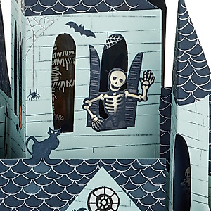 Hallmark Paper Wonder Displayable Jumbo Halloween Card or Centerpiece (Accordion Fold Haunted House)