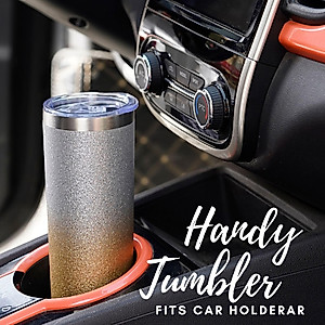 Onebttl Trumpet Gifts for Women, Grils, Trumpet Travel Mug for Music Lover, Trumpet Lovers, Glittering 20oz Stainless Steel Tumbler