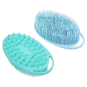 FOMIYES 8 pcs Bath Rinser exfoliantes para el Cuerpo Bath Scrubber for Body Foot Scrubber in Shower Body scrubbers exfoliating Brush Tactile Brush Massage Brush Body wash Double Sided