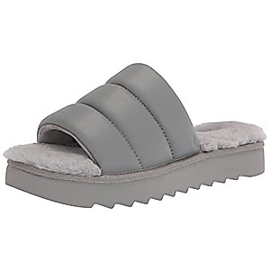 Koolaburra by UGG Women's BRB Slide Sandal, Wild Dove, 10