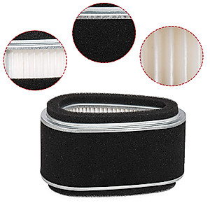 HIFROM Air Pre Filter Combo Compatible with John Deere GX70 GX75 RX75 SRX75 RX63 RX73 RX75 RX95 SX75 SX95 130 160 165 Riding Lawn Mower M70284 M70283 (Pack of 1)