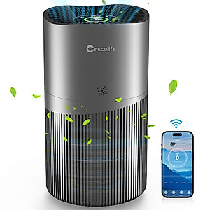 Air Purifiers for Home Large Room up to 2015 Sq Ft, CADR 450m³/h, H13 True Hepa Air Purifiers with PM2.5 Display, Smart WiFi and Auto Mode Sensor, Filters 99.97% of Pet Hair Pollen, ETL Certified