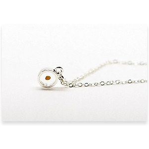 Doodle Beads Mustard Seed Faith Necklace For Women With Scripture Card,Encouragement, Faith Jewelry