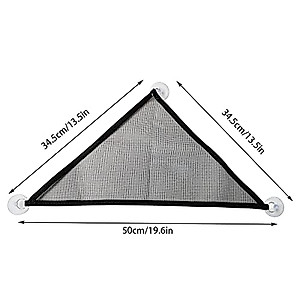 2 Pcs Bearded Dragon Lizard Hammock, Geckos Hammock, Breathable Mesh Reptile Hammock, Suitable for Iguanas, Anoles, Geckos, Snakes, Chameleon