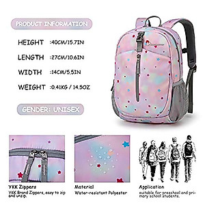 MOUNTAINTOP Kids Backpack for Boys Girls Preschool Kindergarten Children Backpacks,Star Print 12L