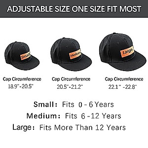 Personalized Toddler Baby Hats,Custom Baseball Caps with Name,Adjustable Snapback Truck Caps for Infants,Softball Caps for Boys Girls and Adults(Style-A)