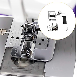 ANYQOO 3 Sizes Rolled Hem Pressure Foot Sewing Machine Presser Foot Hemmer Foot Set (1/2 Inch, 3/4 Inch, 1 Inch) for Singer, Brother, Janome and Other Low Shank Adapter (Rolled Hem Presser Feet)
