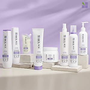 Biolage Hydra Source Mask | Revives Dry Strands For Increased Hair Shine & Manageability | For Dry Hair | Paraben-Free | Vegan | 16.9 Fl. Oz