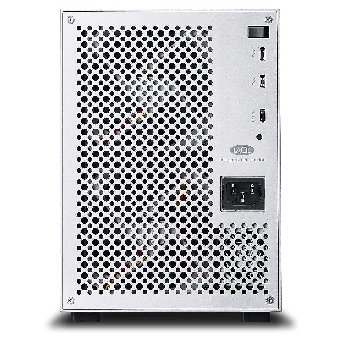 Seagate LaCie 24TB 6big 6-Bay Thunderbolt 3 RAID Array (6 x 4TB) (Renewed)