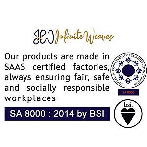 Infinite Weaves 3 Piece Off White Cotton Duvet Cover Queen Set - Percale Stone Washed 100% Cotton Comforter Cover with Shams - Luxurious & Ultra Soft - Machine Washable - 3 PC (Queen, Off White)