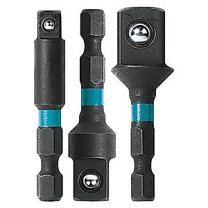 Makita A-97673 Impactx 3 Pc 2″ Socket Adapter Set