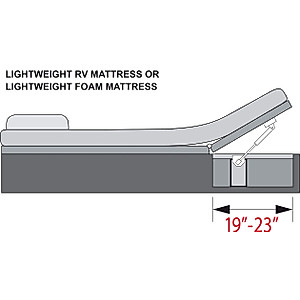 Hatchlift Products Bedlift XSmall Lite - Compartments 19" - 23" with Lite Weight Mattress