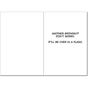 4722 Dwarfs Unique Funny Birthday Card with Envelope