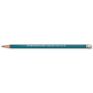 Prismacolor Premier Turquoise Graphite Sketching Pencils, Soft Leads, 12 Count