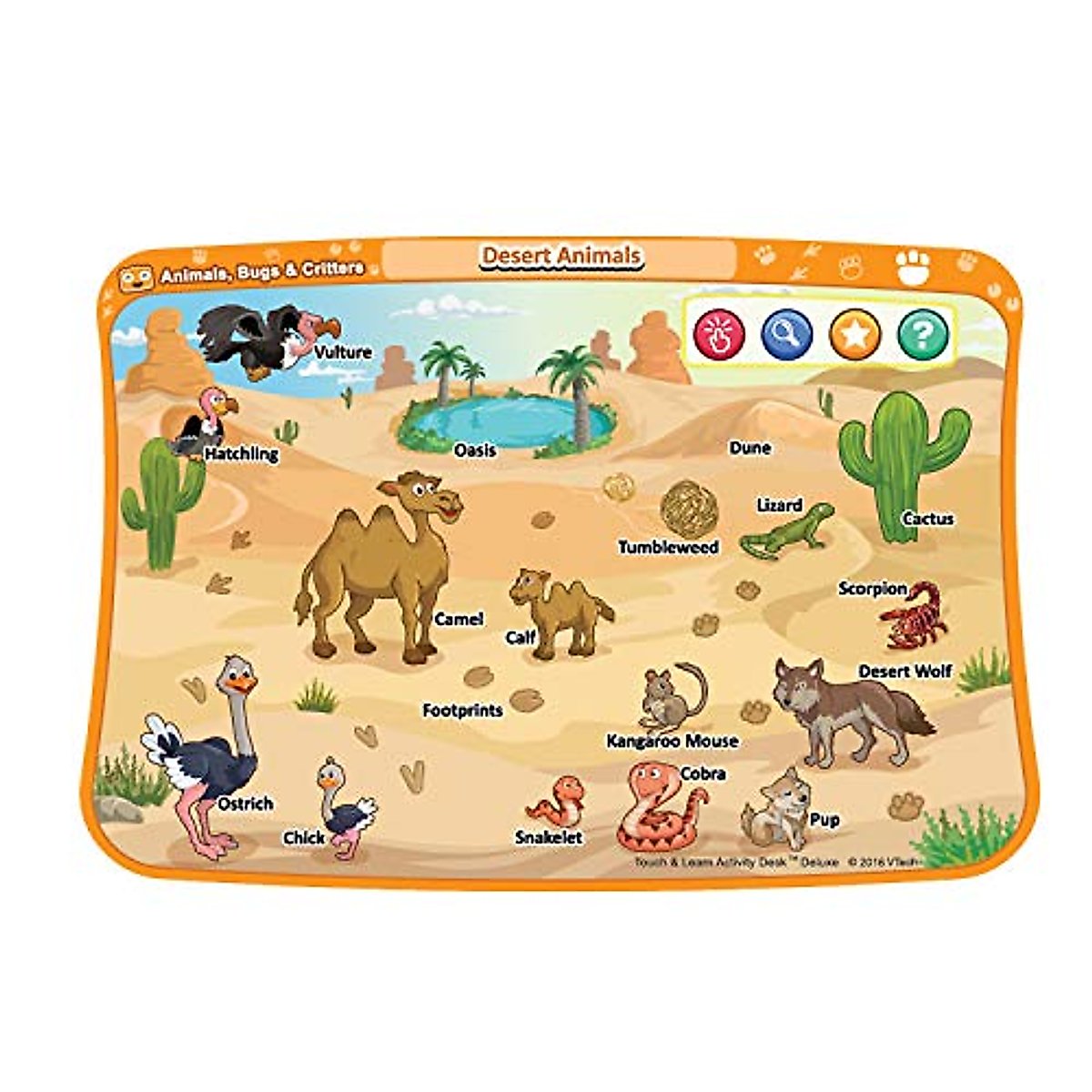 VTech Touch and Learn Activity Desk Deluxe Expansion Pack - Animals, Bugs and Critters