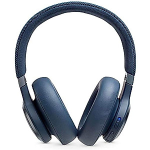 JBL Live 650BTNC - Around-Ear Wireless Headphone with Noise Cancellation - Non Retail Packaging (Blue)