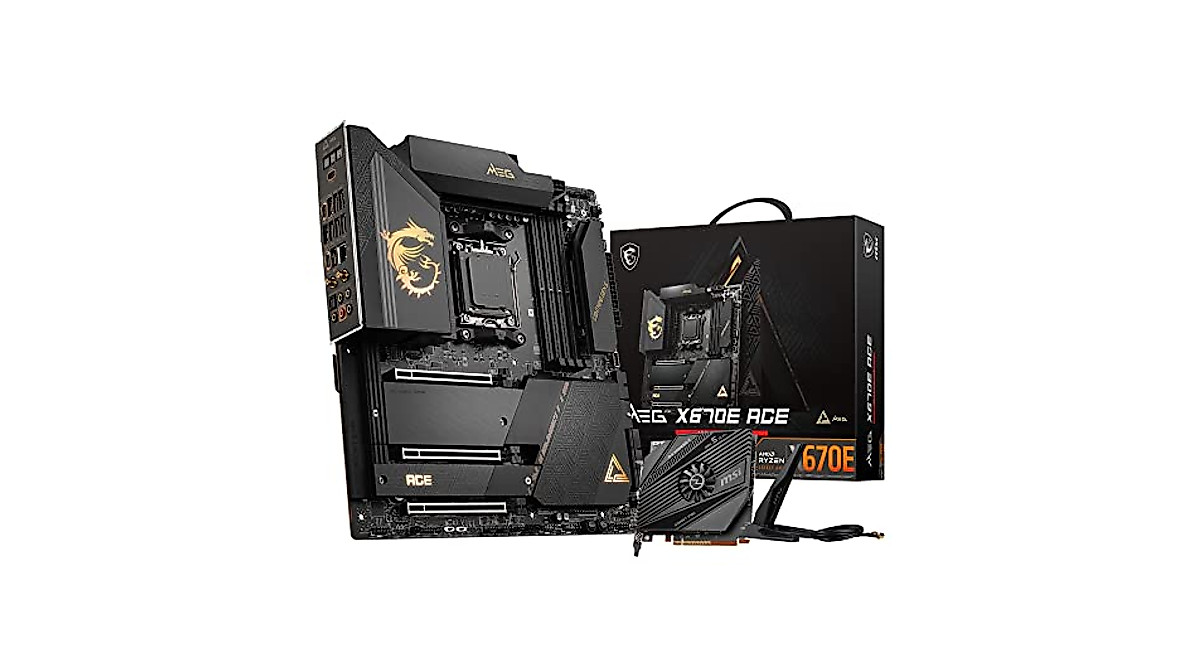 MSI MEG X670E ACE Gaming Motherboard – High-Speed AMD AM5 Platform