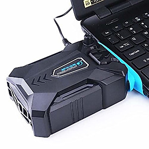 Eborsi New Portable Mini External Vacuum Air Extracting USB Laptop Cooling Pad CPU Cooler Fan for Notebook Laptop PC, No Installation is Required