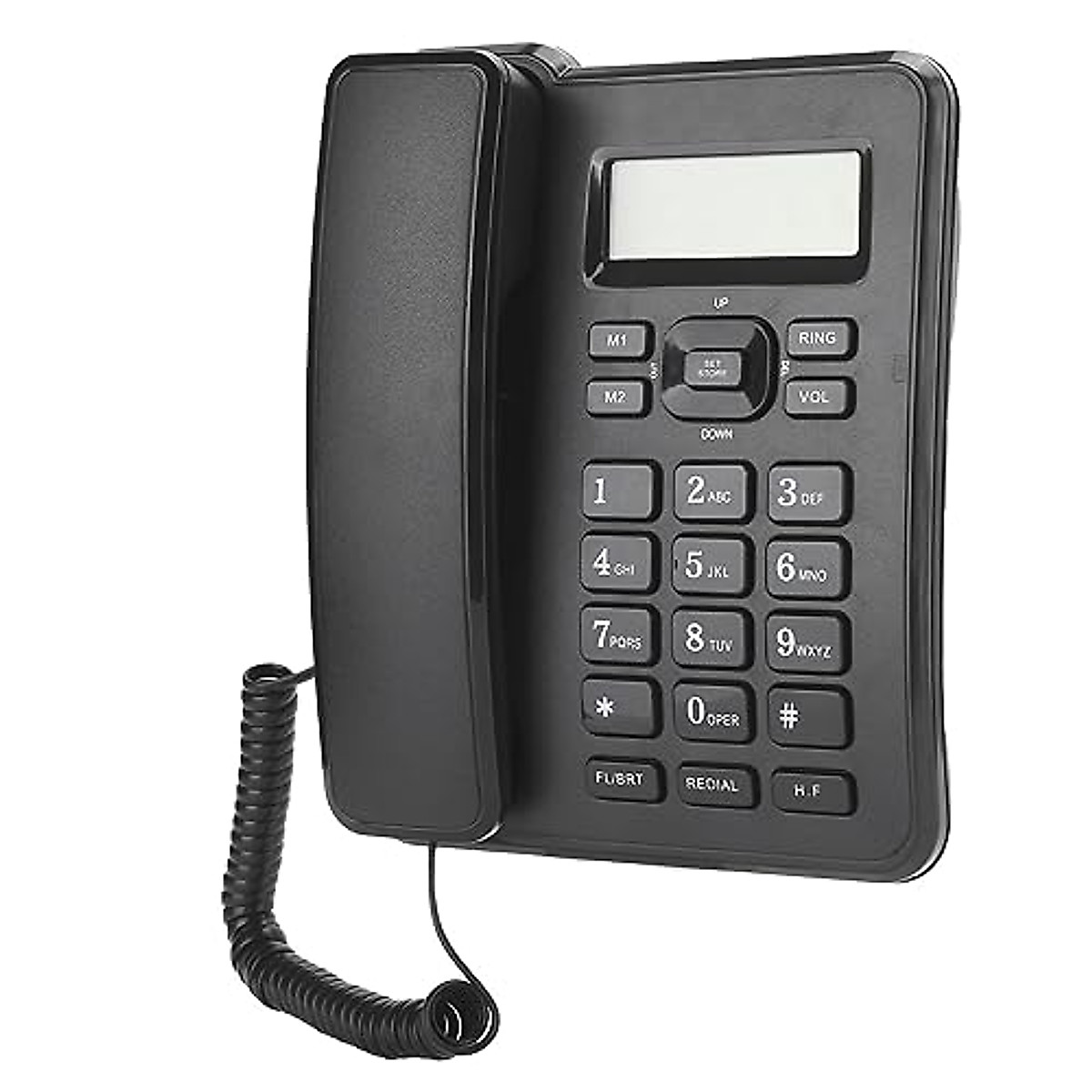 Corded Telephone for Home and Office - Desk with Wired Landline Connection Ideal for Business Use