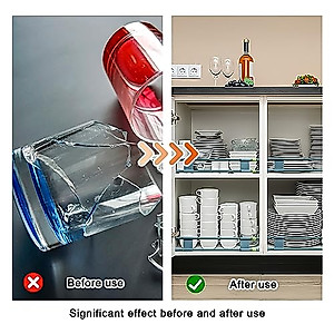 Rhitchy Double Rv Refrigerator Bars: 4 Sets Adjustable Spring Tension Fridge Rod Rv Refrigerator Accessories for Holding Food Drinks in Place, 15.8-27.6 Inch