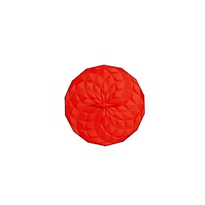 GIR: Get It Right Silicone Round Suction Lids - Heat Resistant Microwave Splatter Cover for Bowls, Plates, Pots - Oven, Fridge, and Freezer Safe - 12.5 Inches, Red