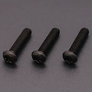 M5-0.8 x 12mm Black Button Torx Drive Head Machine Screws, Class 10.9 Alloy Steel, Full Thread, Black Oxide Finish, 60 Pcs