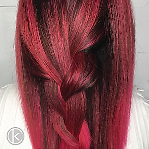 Keracolor Clenditioner HOT PINK Hair Dye - Semi Permanent Hair Color Depositing Conditioner, Cruelty-free, 12 Fl. Oz.