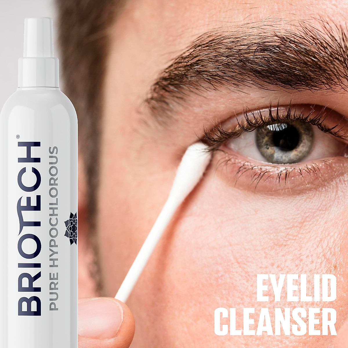 BRIOTECH Pure Hypochlorous Acid Spray and Cleanser, Original Premium HOCl Topical Solution, Multi-Purpose Cleaner, Family Approved & Pet Friendly, 1 gal refill ea, 2 ct