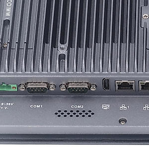 Rugged Touchscreen Tablet, Wide Voltage Quiet Industrial Tablet PC 100‑240V for Industrial Automation (US Plug)