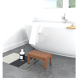 Manada Teak Step Stool