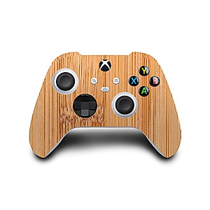 Head Case Designs Officially Licensed PLdesign Light Brown Bamboo Art Mix Vinyl Sticker Gaming Skin Decal Cover Compatible With Xbox Series S Console and Controller Bundle