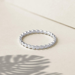 Boma Jewelry Sterling Silver Dot Ring, Size 8