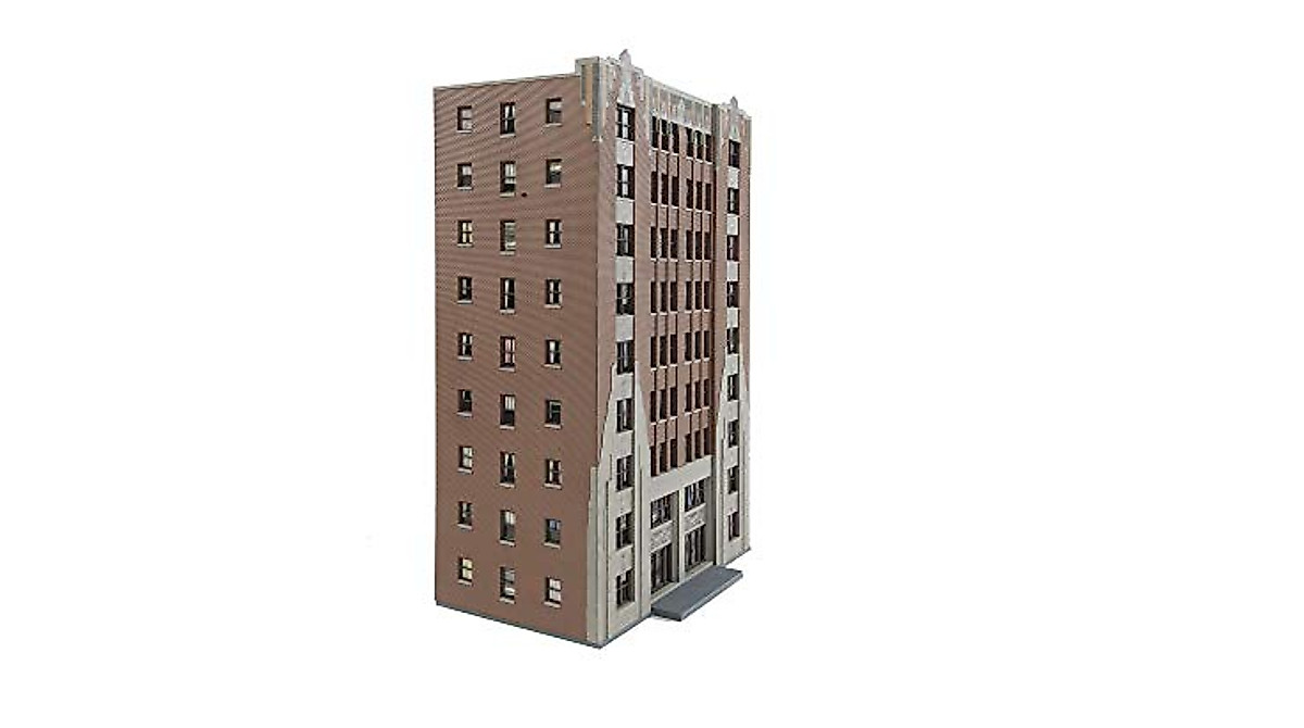 Walthers Trainline Apartment Building Kit - Perfect for Dioramas