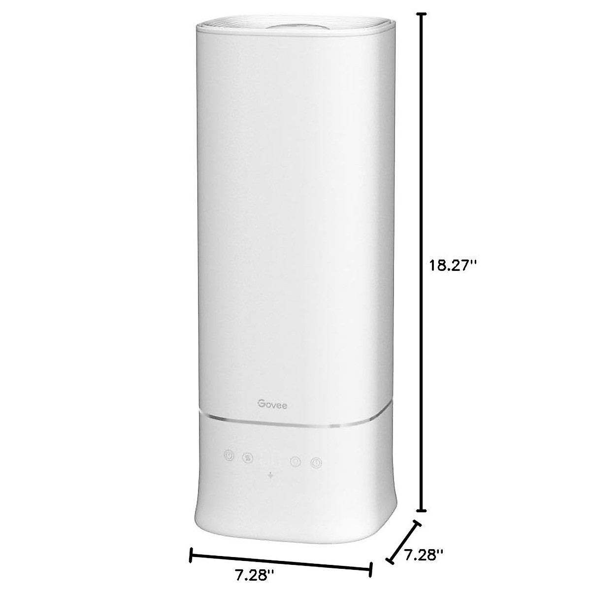 Govee 6L Smart WiFi Humidifiers for Bedroom Large Room Plants, Top Fill Cool Mist Humidifier with App Control, Auto Mode with Sensor, Essential Oil Diffusers and Night Light, Works with Alexa